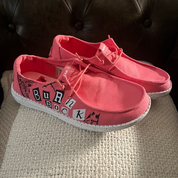 Hey Dude | Shoes | Womens Pink Hey Dude Mean Girls | Poshmark